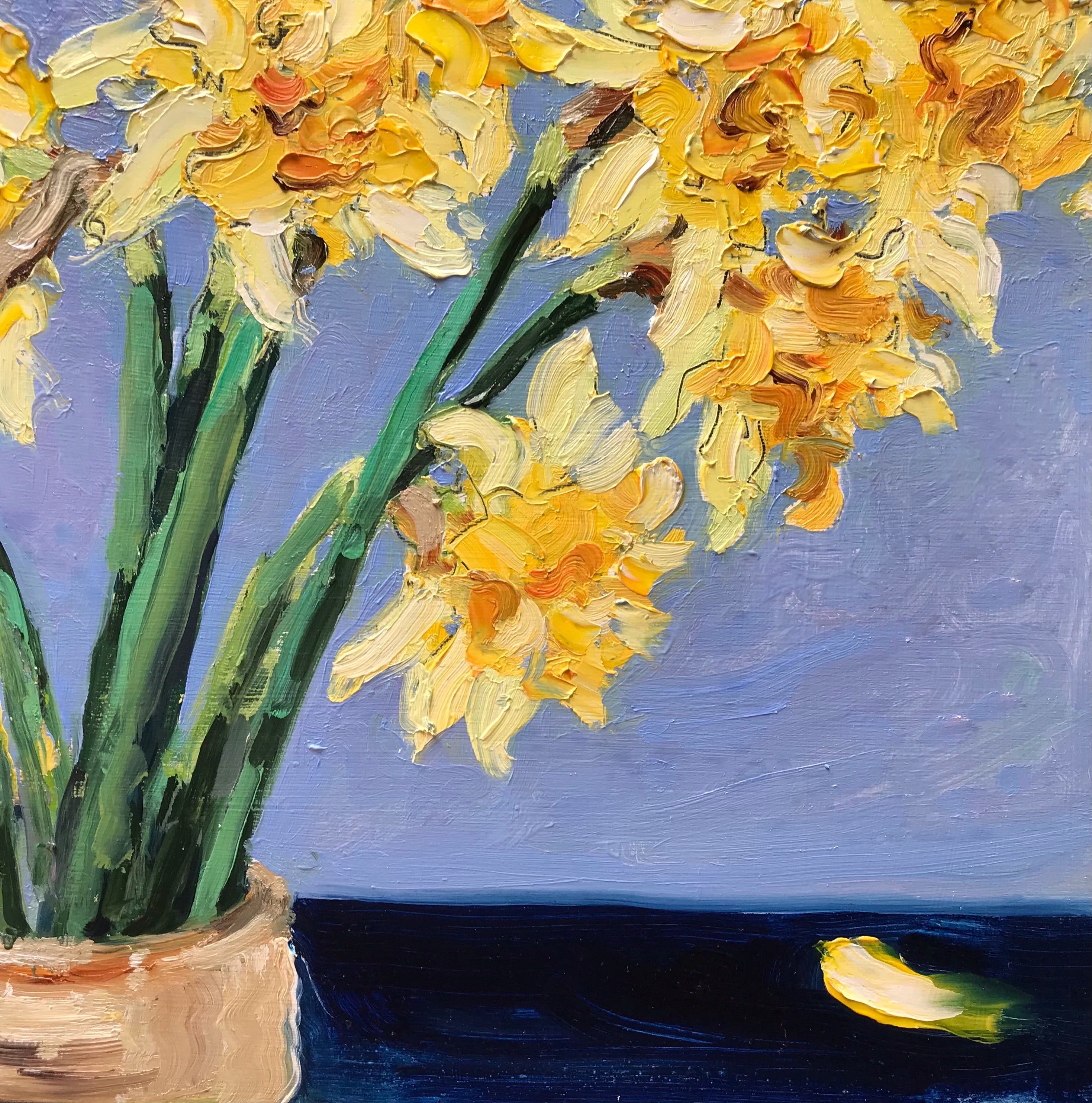 Jill Hudson - First Daffodils