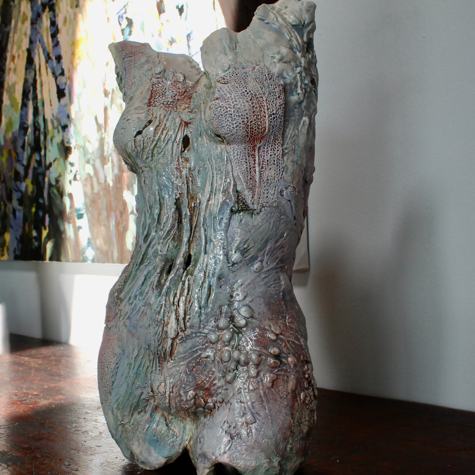Pauline Lee - Textured Ceramic Torso (large)